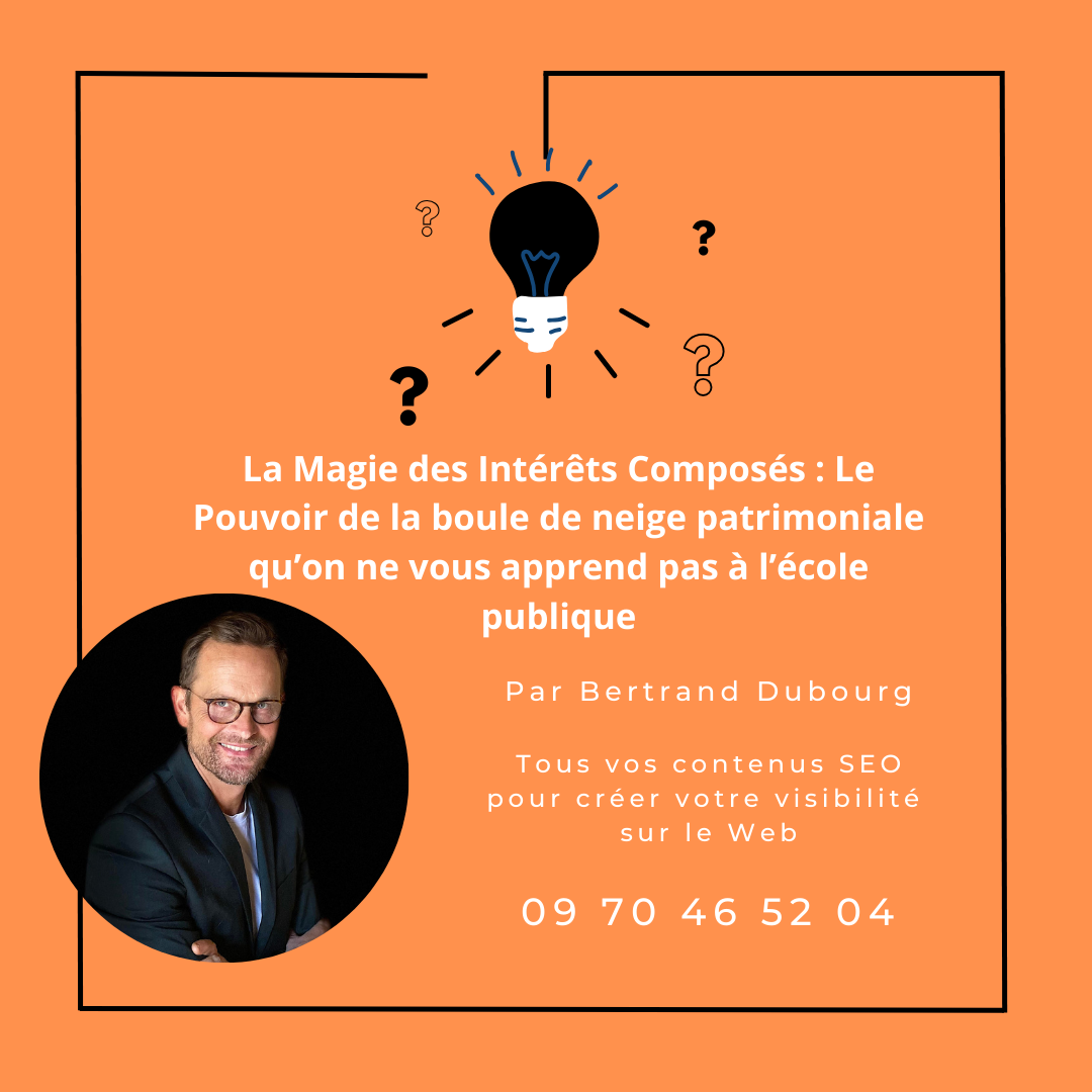 La Magie des Intérêts Composés : Le Pouvoir de multiplier votre ...